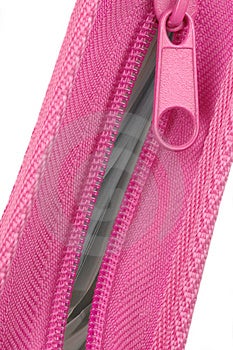 Pink Zipper Stock Photo - Image: 1818540